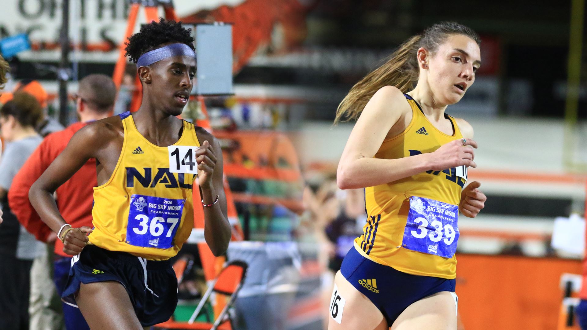 Blowing past the competition: NAU track & field sweeps Big Sky Indoor ...